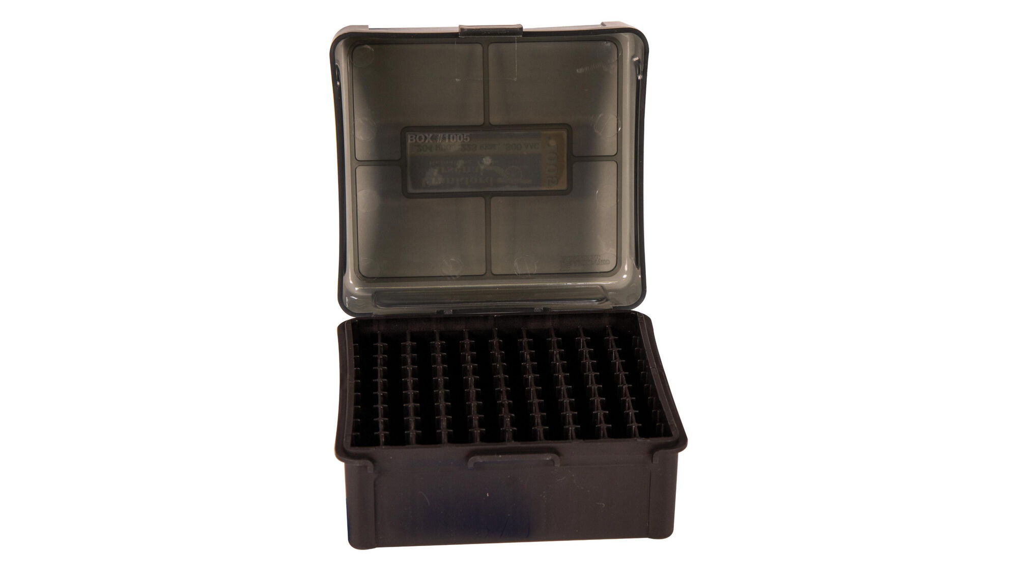 HINGE TOP AMMO BOXES - 100 ROUND CAPACITY